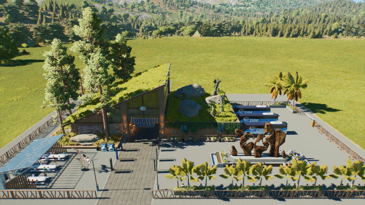 Arrival Point [Greenprint Set] - Workshop - Jurassic World Evolution 3