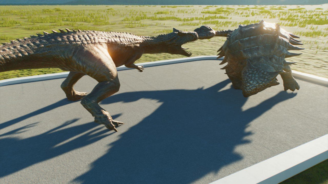 Allo V Ankylo - Workshop - Jurassic World Evolution 3