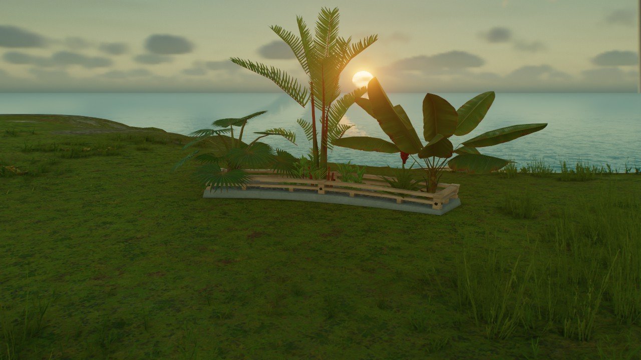 Tropical wood planter - Workshop - Jurassic World Evolution 3