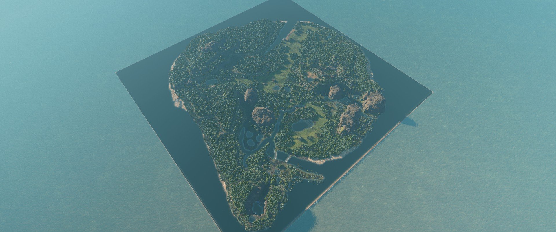 Isla Nublar Jurassic Park [works on consoles! Complete map] - Workshop ...