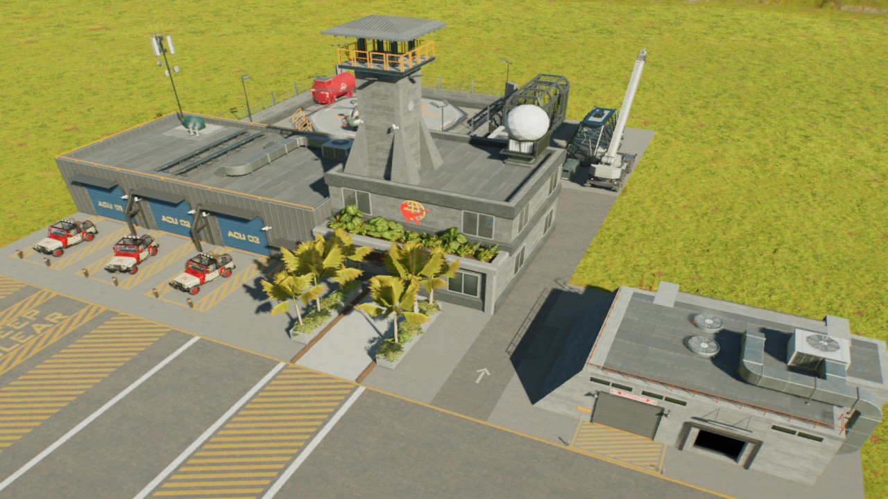 ACU Main Facility. - Workshop - Jurassic World Evolution 3