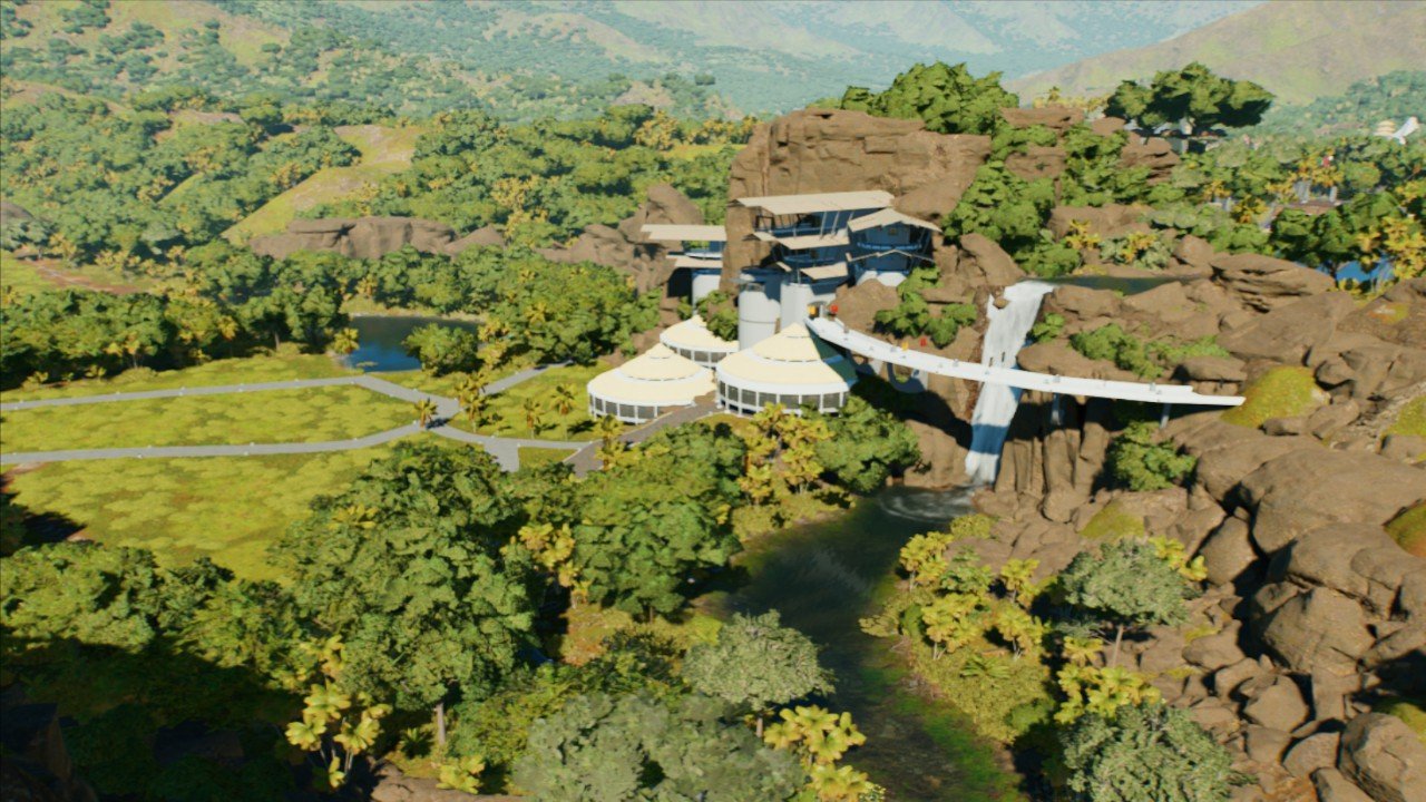 Camp Cretaceous Concept art - Workshop - Jurassic World Evolution 3