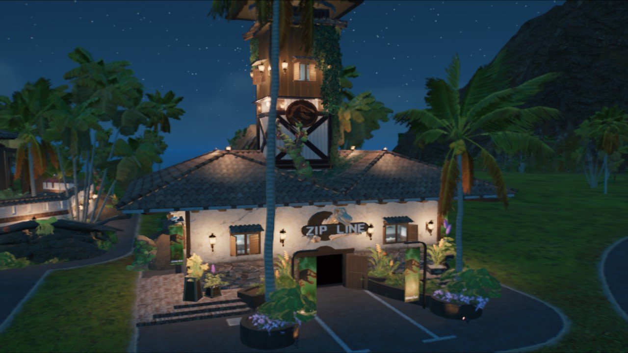 Skytrail Colonial Zip-Line - Workshop - Jurassic World Evolution 3