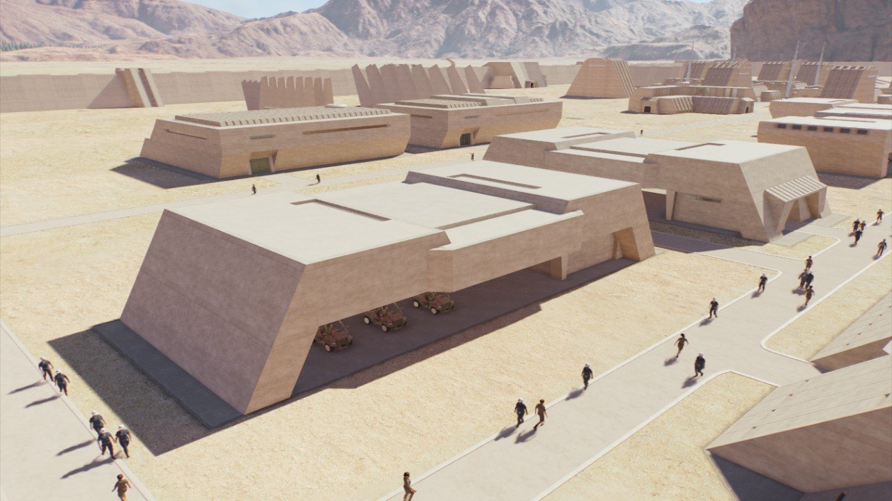 Arrakeen - Mainenance Facility (Alt Design) - Workshop - Jurassic World ...