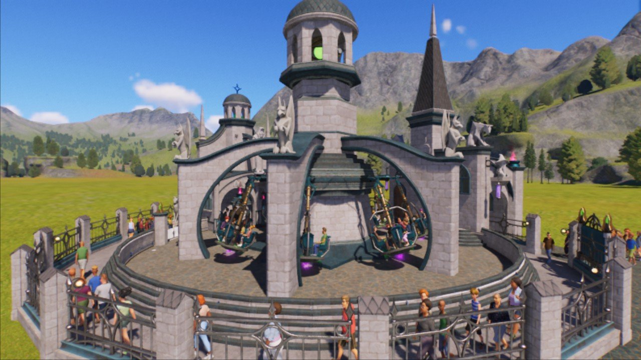 Armillary Spin [Coralis ride skin] - PixelWess89 - Planet Coaster 2 ...