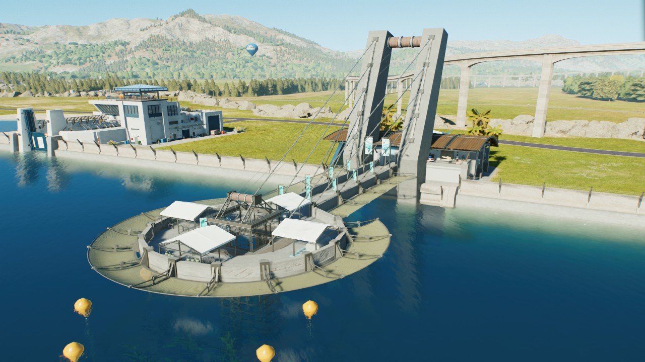 Lagoon Crane - Workshop - Jurassic World Evolution 3