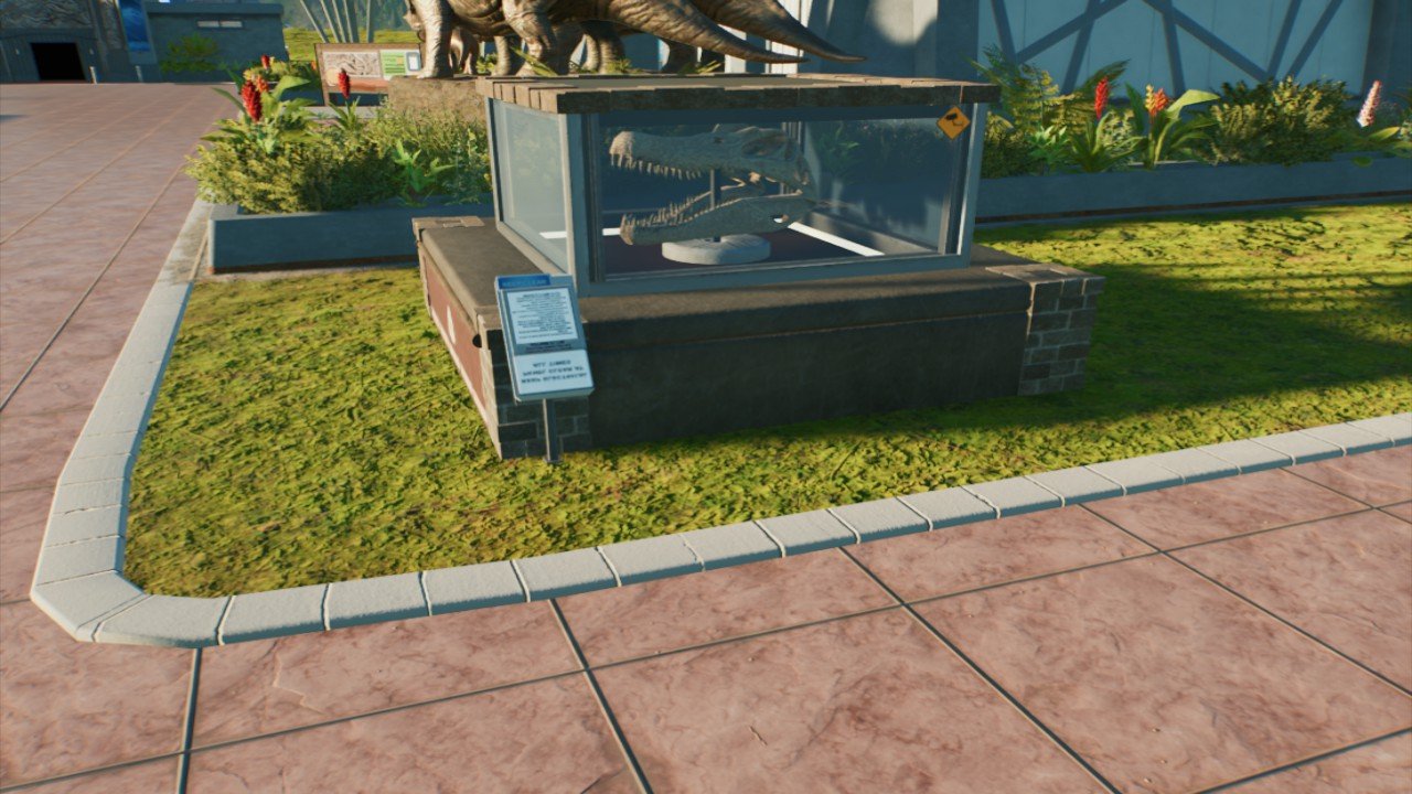 Display Case - Workshop - Jurassic World Evolution 3