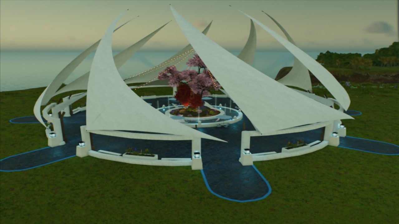 Large Fin Fountain - Workshop - Jurassic World Evolution 3