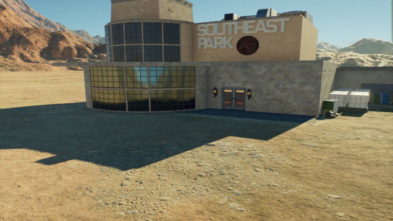 SouthEast Park Maintenance Facility - Workshop - Jurassic World Evolution 3