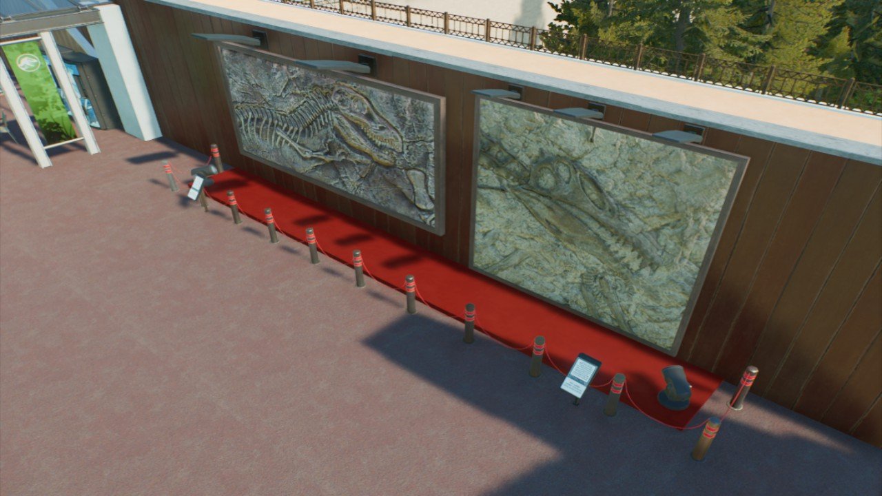 Fossil Display - Workshop - Jurassic World Evolution 3