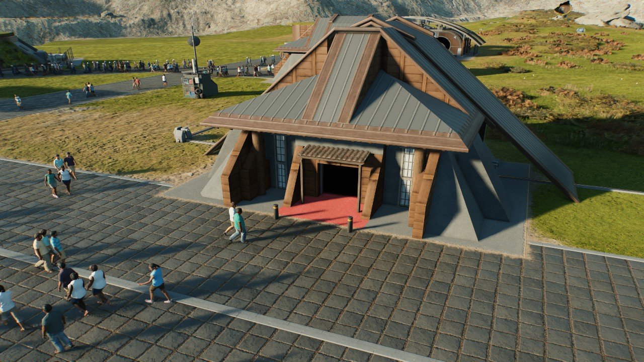 Remote entrance - Workshop - Jurassic World Evolution 3
