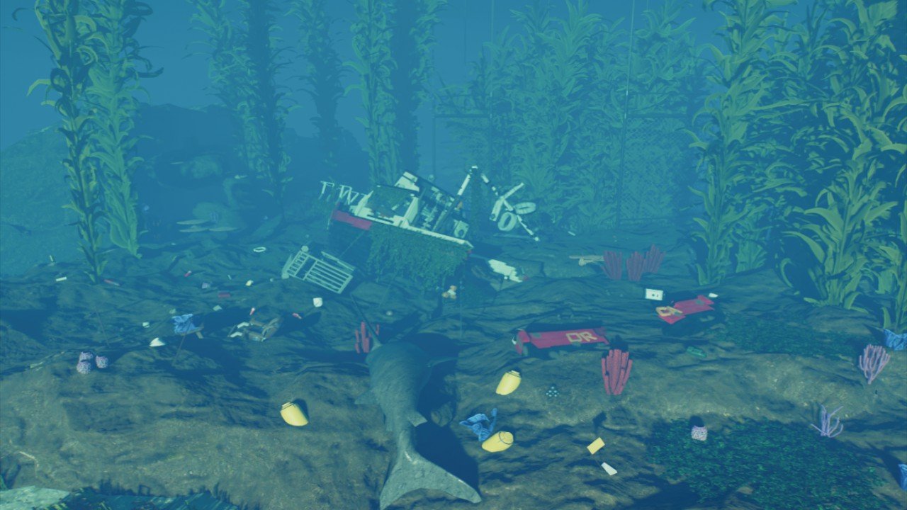 Orca Wreck Jaws 2 Lagoon Decoration - Workshop - Jurassic World Evolution 3