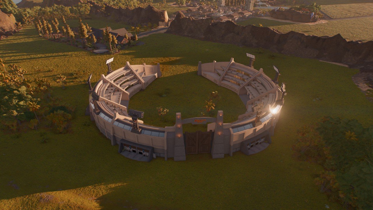 Amphitheatre Bare - Workshop - Jurassic World Evolution 3