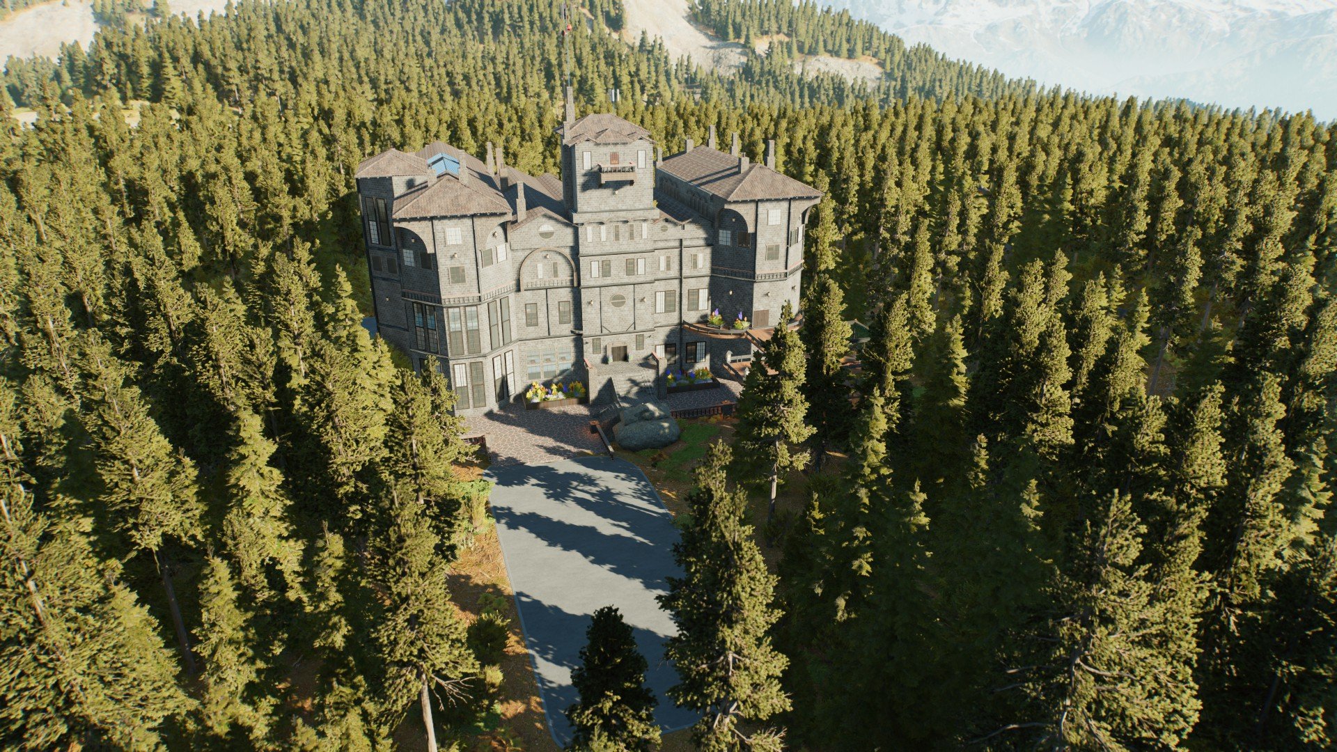 Lockwood manor Dinosaurs for movie(broken aviary) - Workshop - Jurassic ...