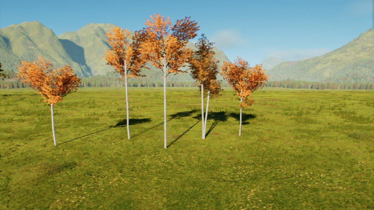 Aspen trees - Workshop - Jurassic World Evolution 3