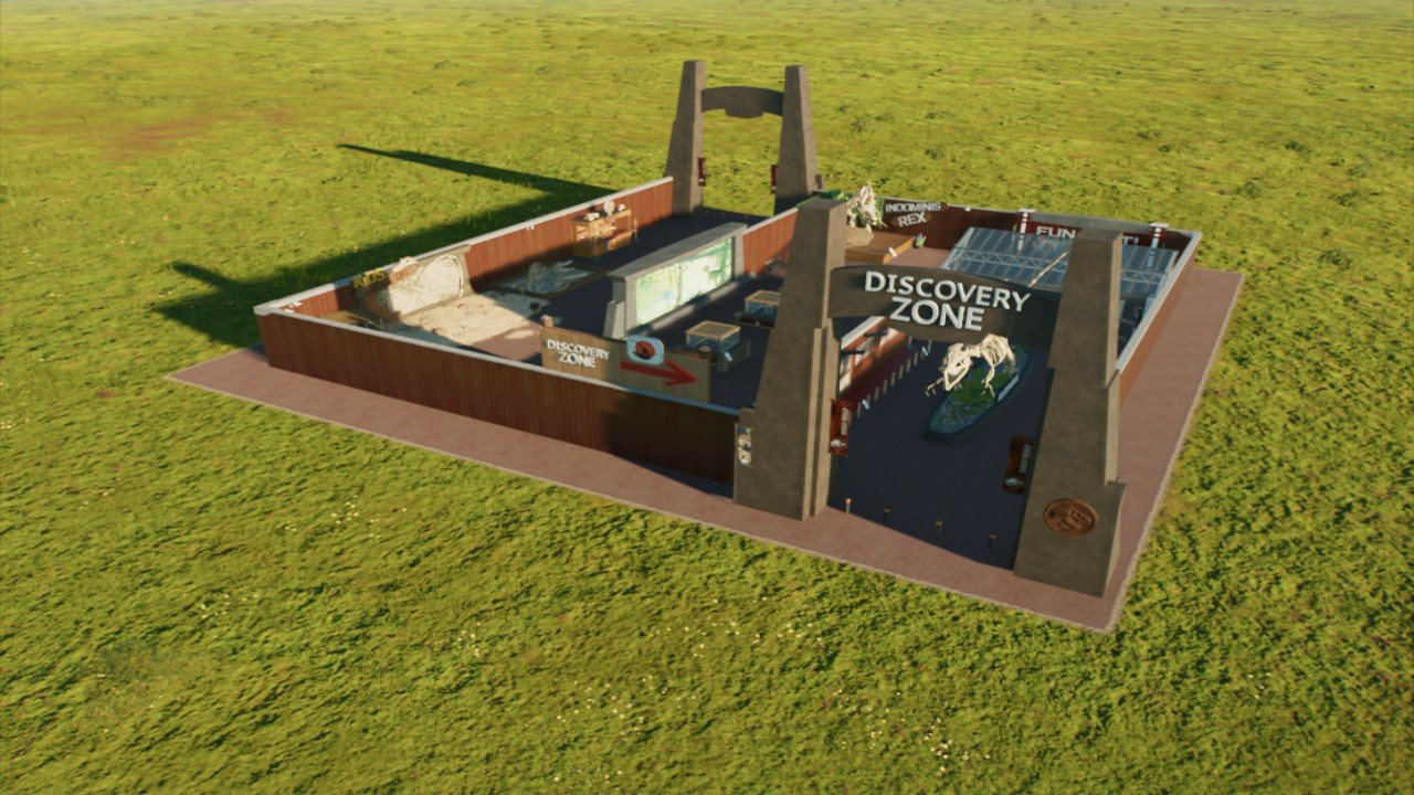 Discovery Zone - Workshop - Jurassic World Evolution 3