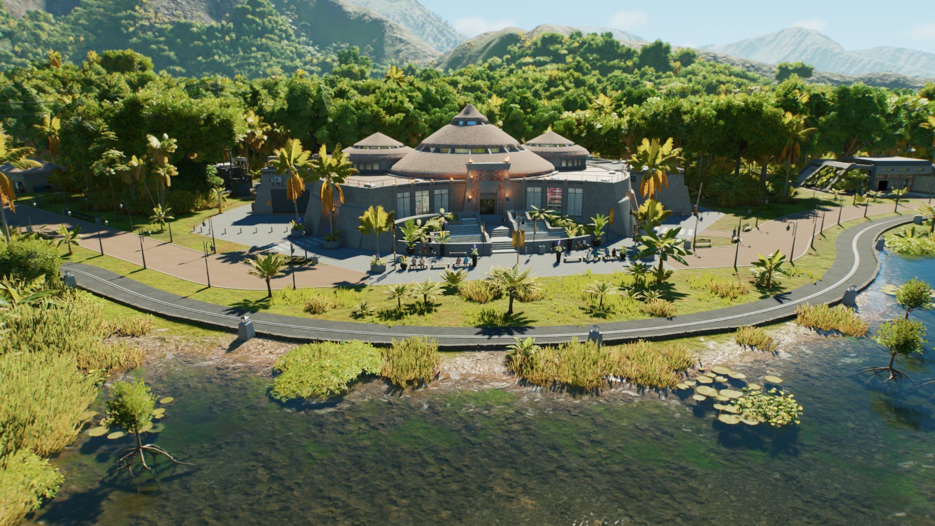 Jurassic Park (das Szenario) - Jurassic World Evolution 3 creation ...