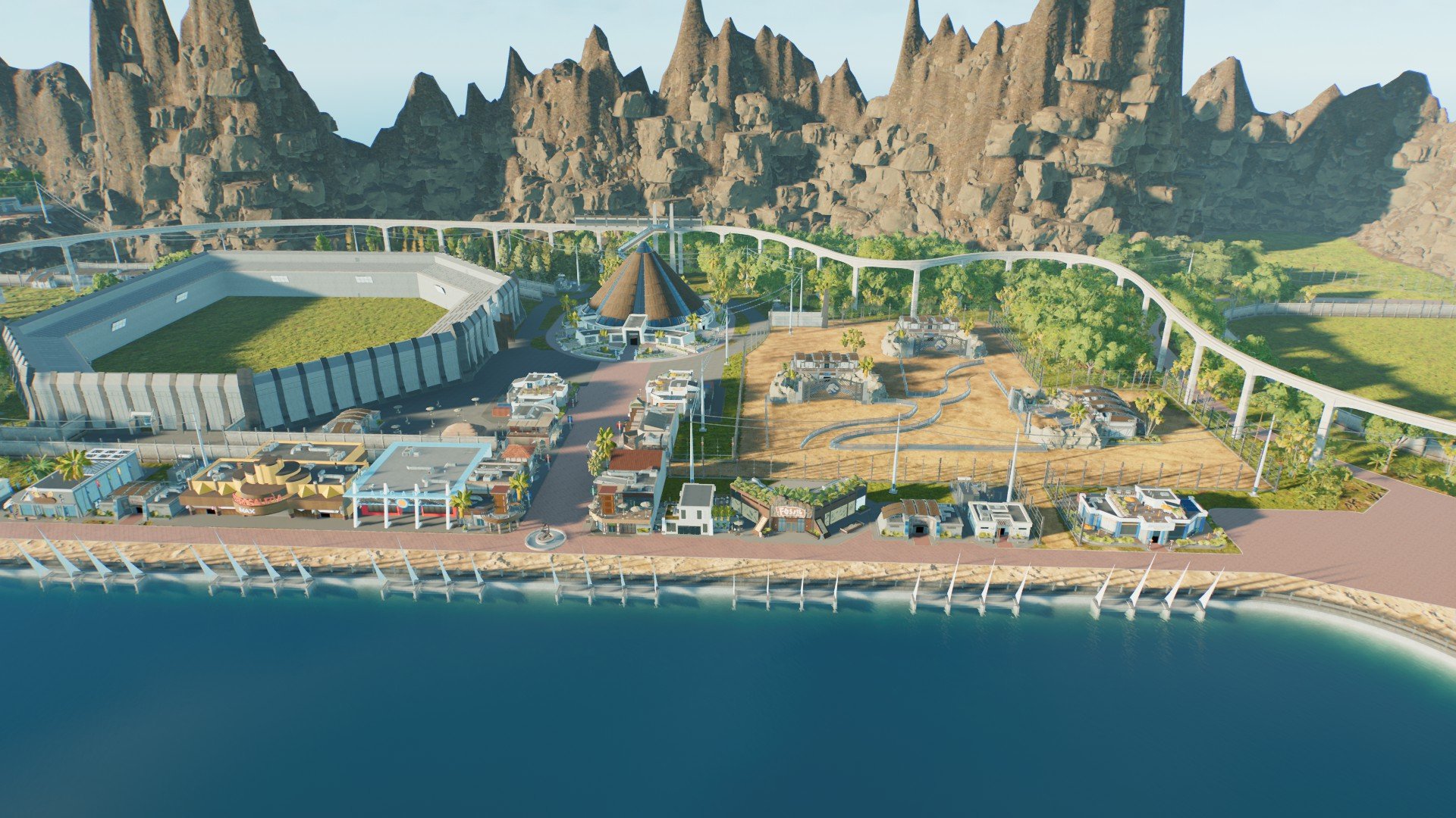 Jurassic World 2015 (empty) - Jurassic World Evolution 3 creation ...