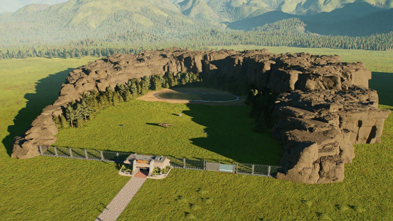 Rock "The Dwayne" Johnson Enclosure Back (NEW) - Workshop - Jurassic ...