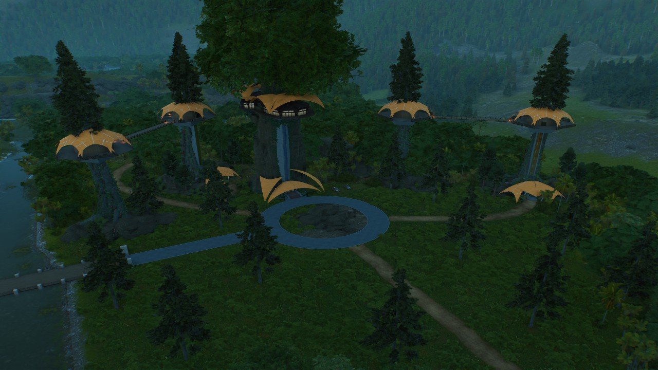 Jurassic World Camp Cretaceous tree house - Workshop - Jurassic World ...