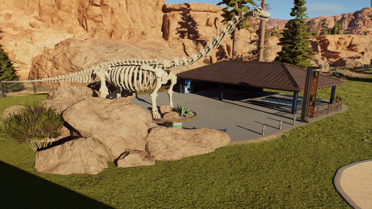 Badlands Pavilion - Workshop - Jurassic World Evolution 3