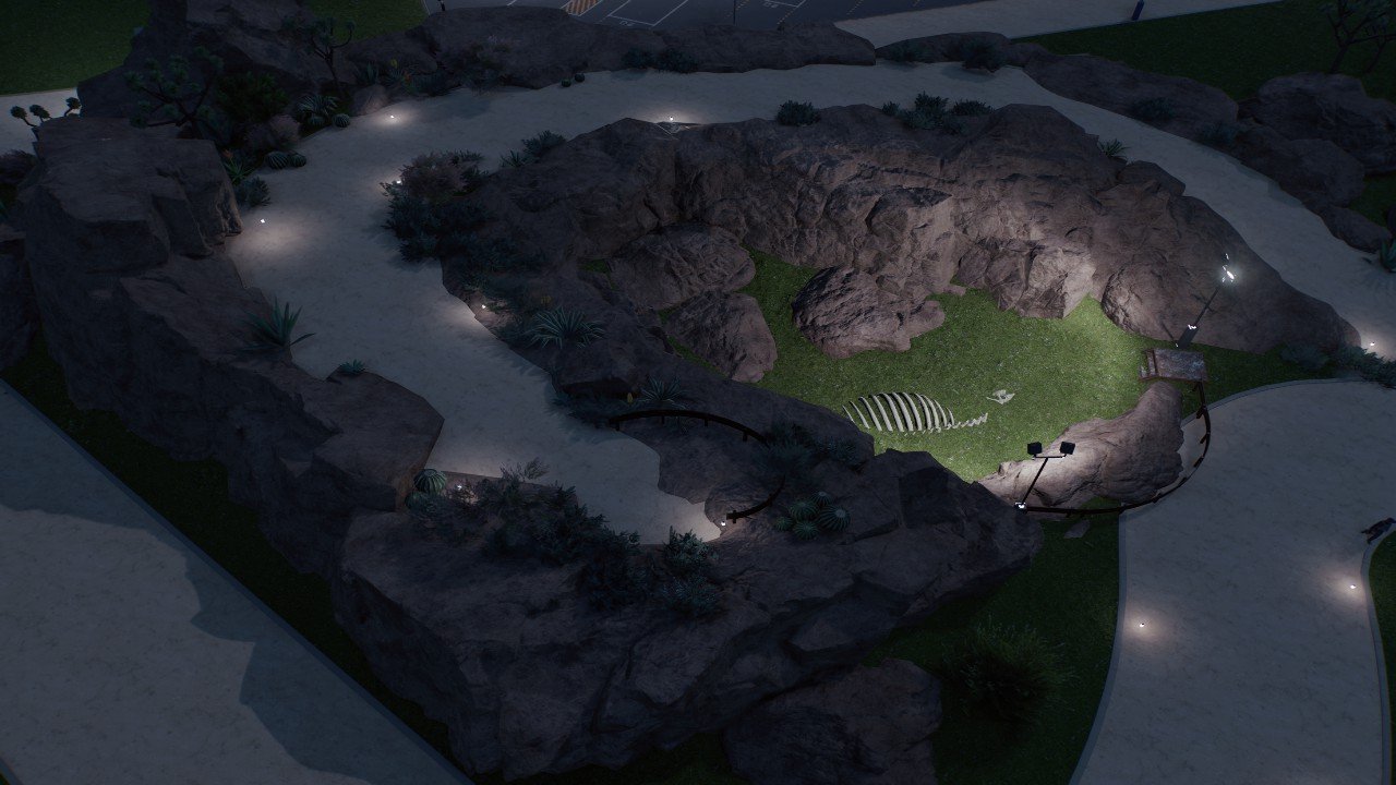 Dig Site Walkway & Viewing Area - Workshop - Jurassic World Evolution 3