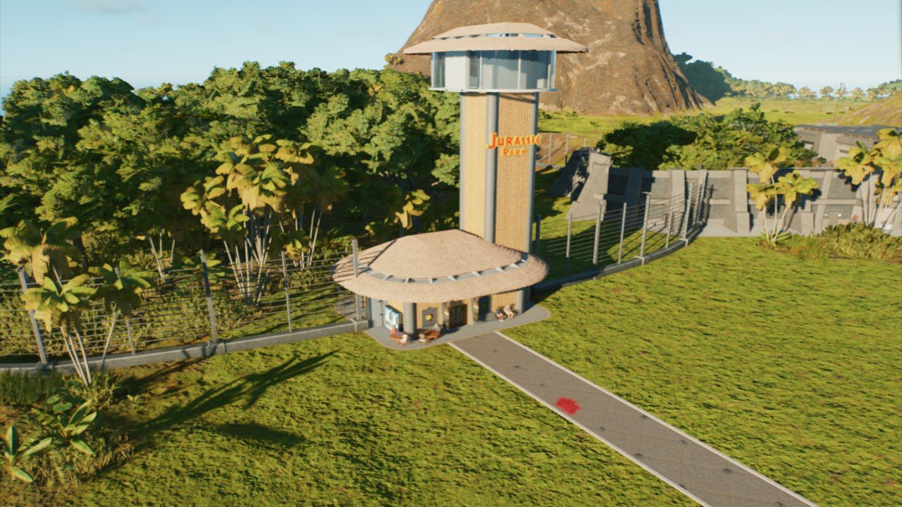 jurassic park viewing tower v2 - Workshop - Jurassic World Evolution 3