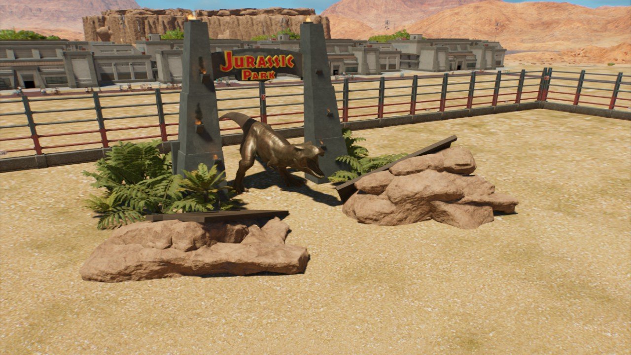 Camp cretaceous intro gate - ワークショップ - ジュラシック・ワールド・エボリューション 3