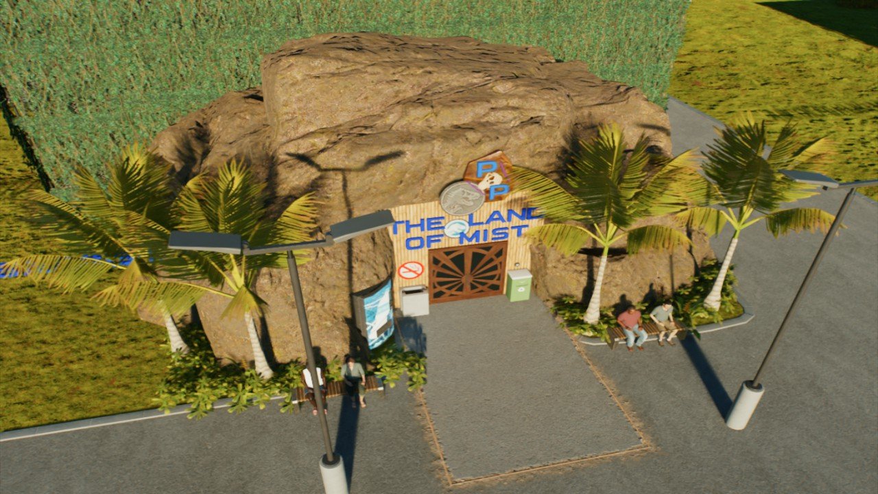 Prehistoric Preserve Remote Viewing Entrance - Workshop - Jurassic ...