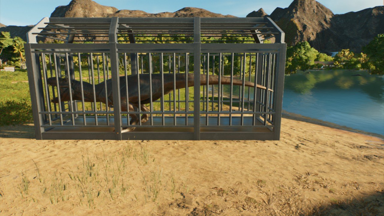 Trex in a cage - Workshop - Jurassic World Evolution 3
