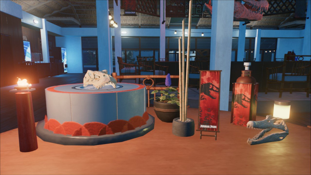 Table Decorations Pack - Workshop - Jurassic World Evolution 3