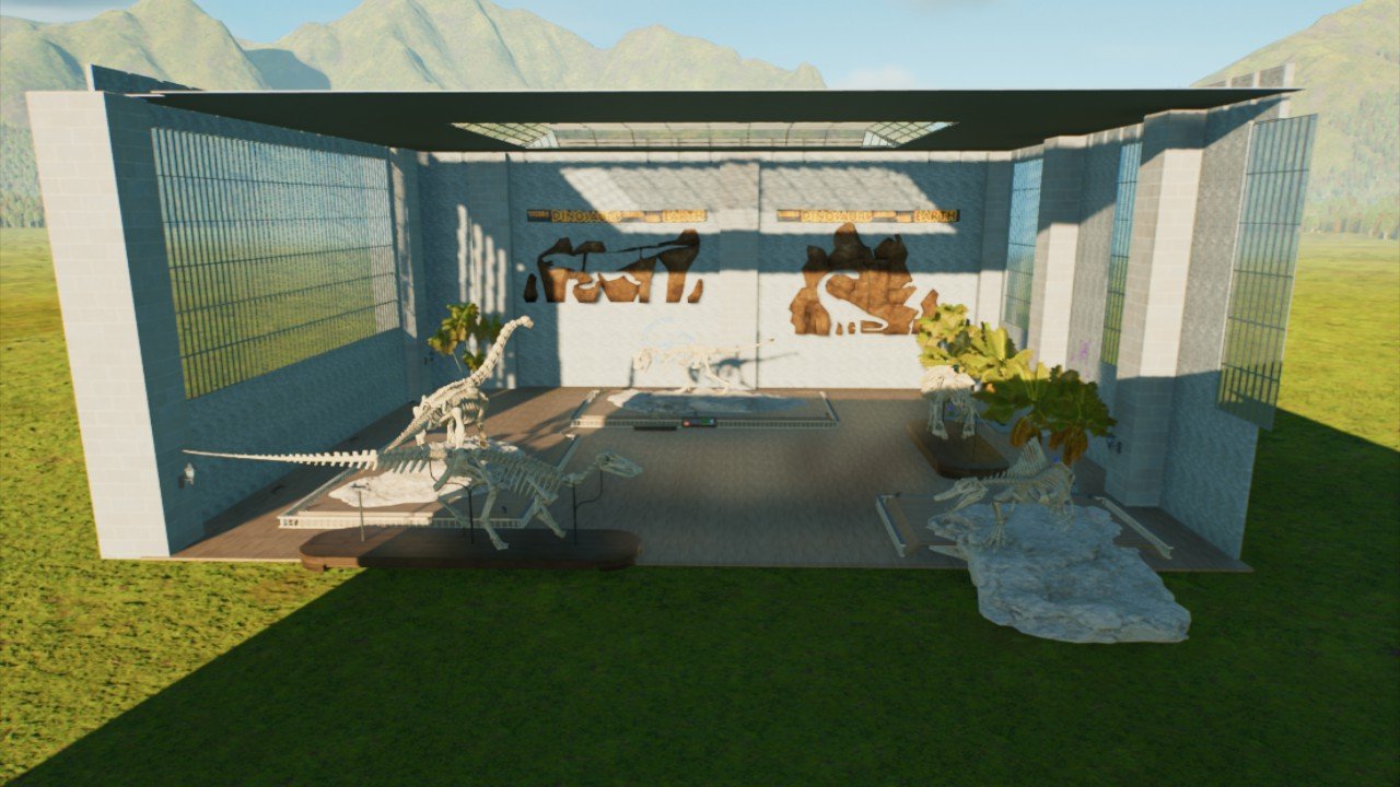 Fossil Exhibit 2ND PART - Workshop - Jurassic World Evolution 3