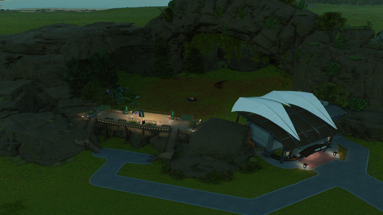 Carnivore Feeding Cove - Workshop - Jurassic World Evolution 3