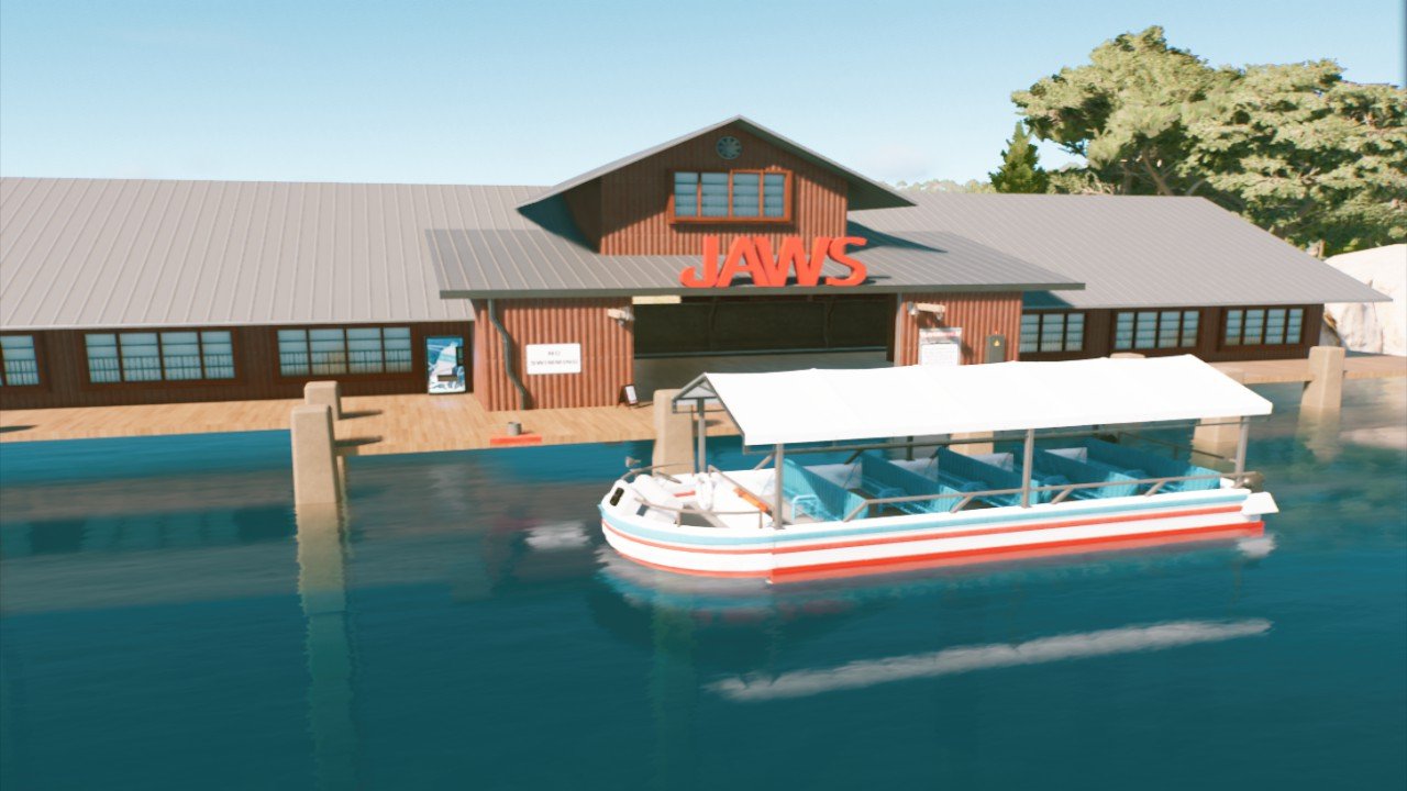JAWS THE RIDE BOARDING DOCK - Workshop - Jurassic World Evolution 3