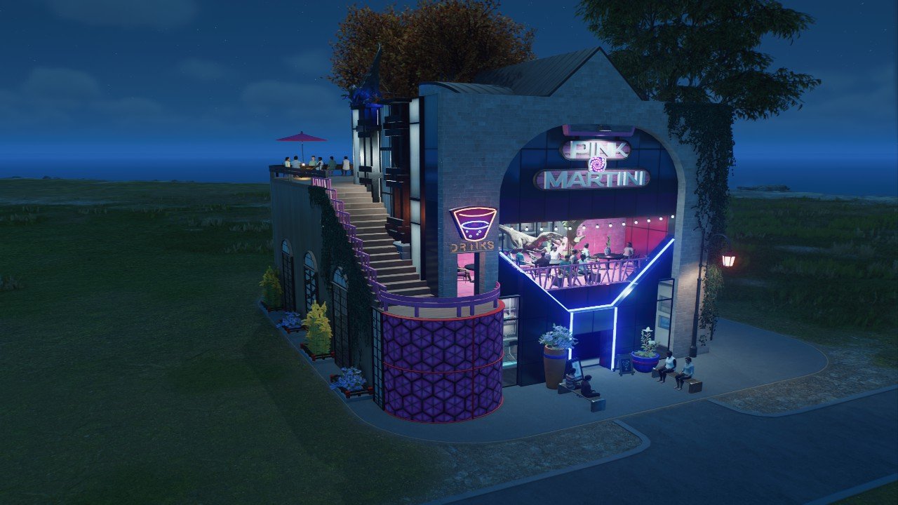 Pink martini Restaurant - Workshop - Jurassic World Evolution 3