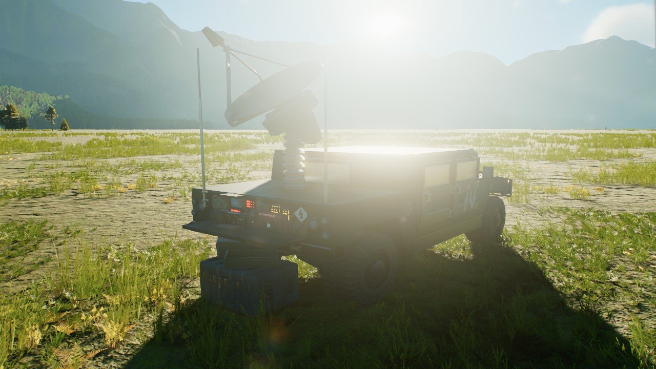 InGen Humvee 05 Comms Dish (Lost World) - Workshop - Jurassic World ...