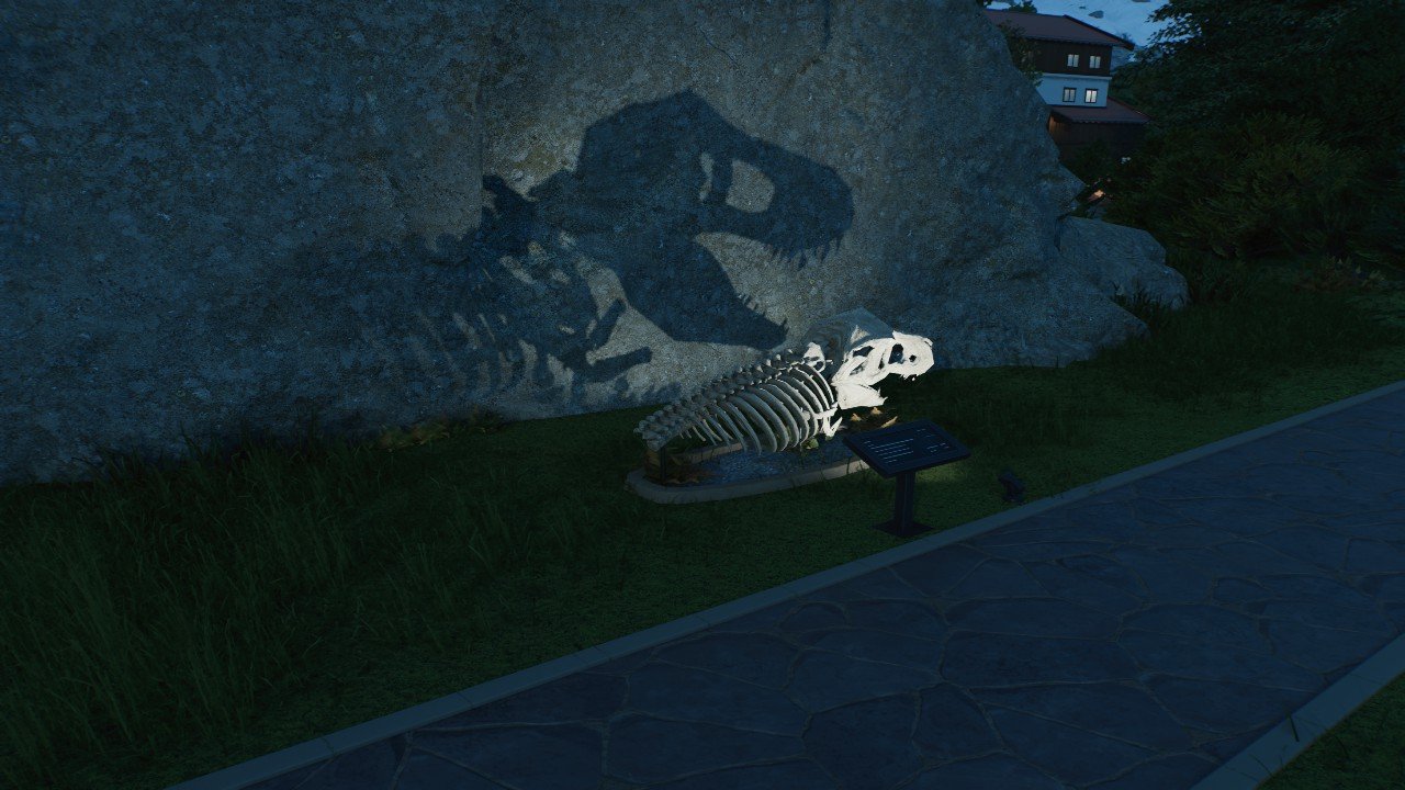 Shadow of the t-rex from the jurassic trilogy logo - Workshop ...