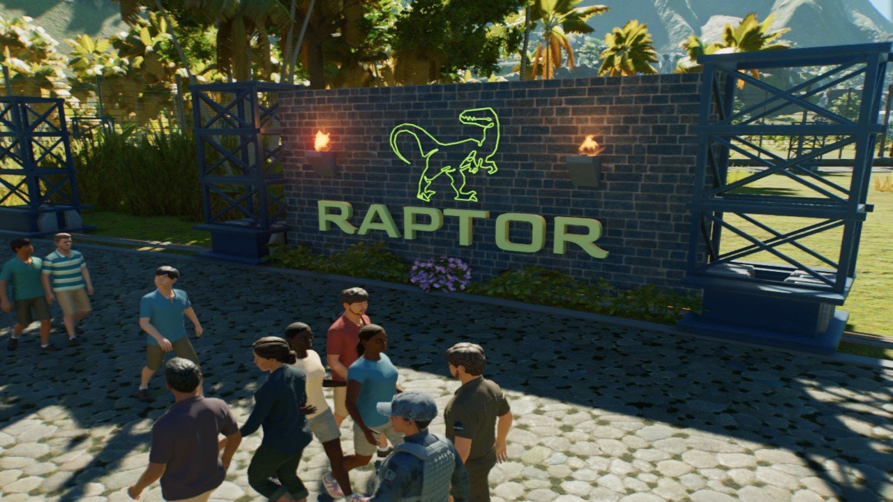 Raptor wall - Workshop - Jurassic World Evolution 3