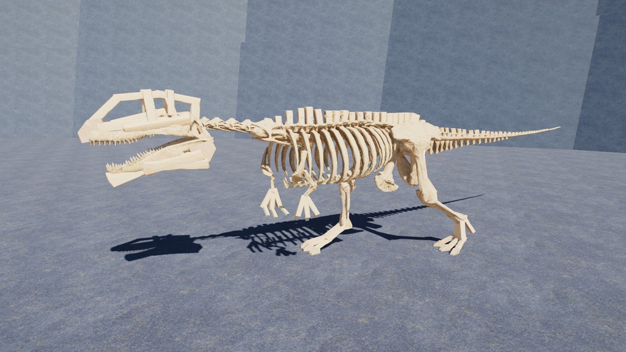 Accurate Giga Skeleton - Workshop - Jurassic World Evolution 3
