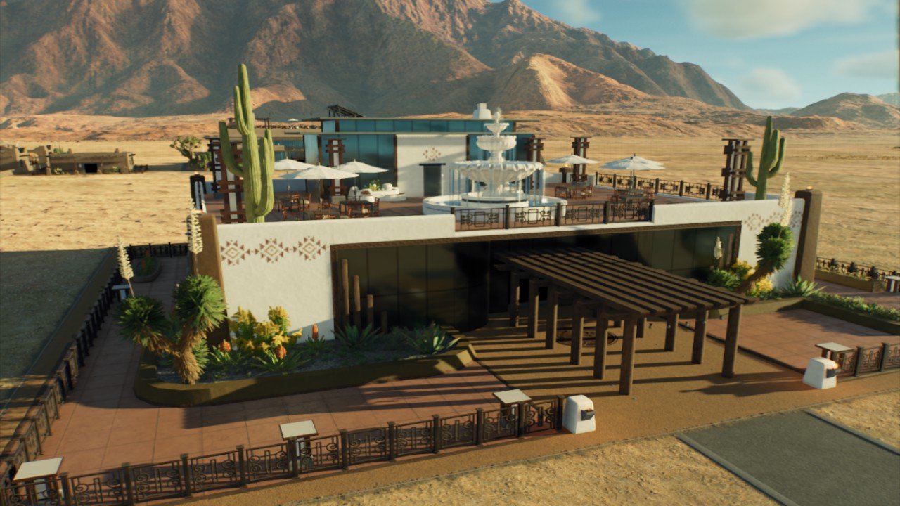 Sandia Large Amenity Shopping - Workshop - Jurassic World Evolution 3