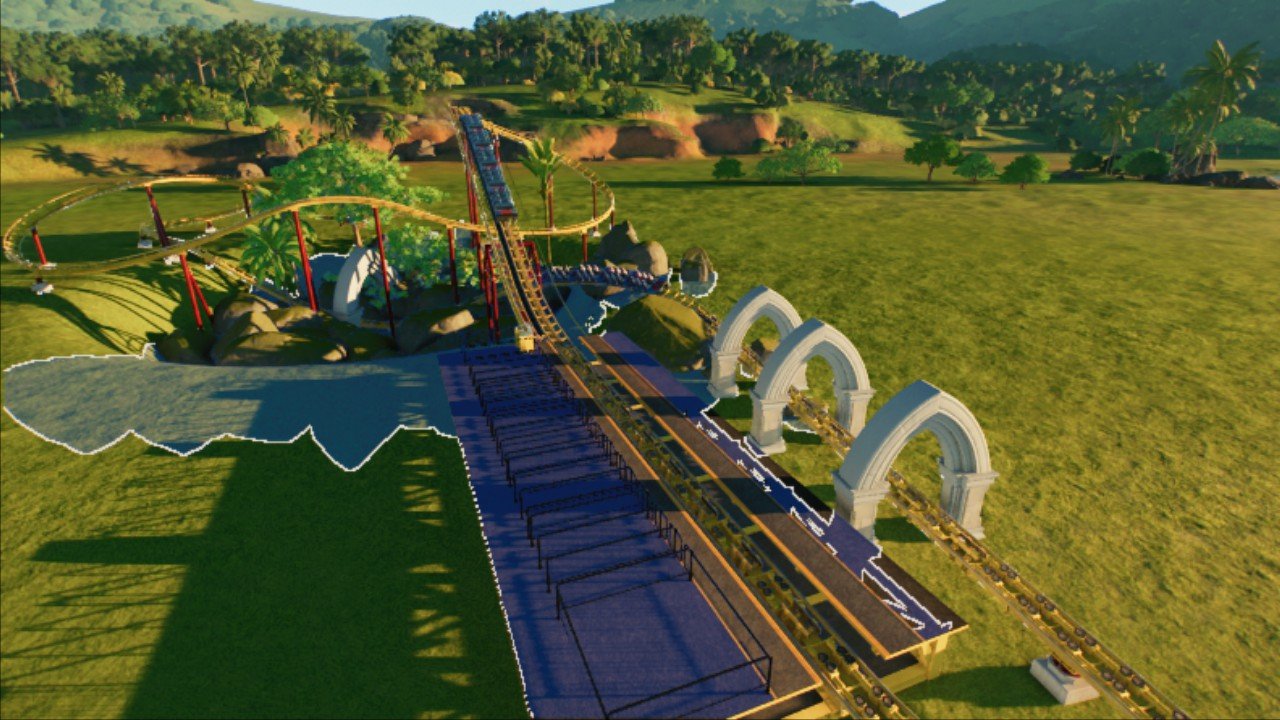 SMOOTH FAMILY COASTER - Planet Coaster 2 creation - Frontier Workshop