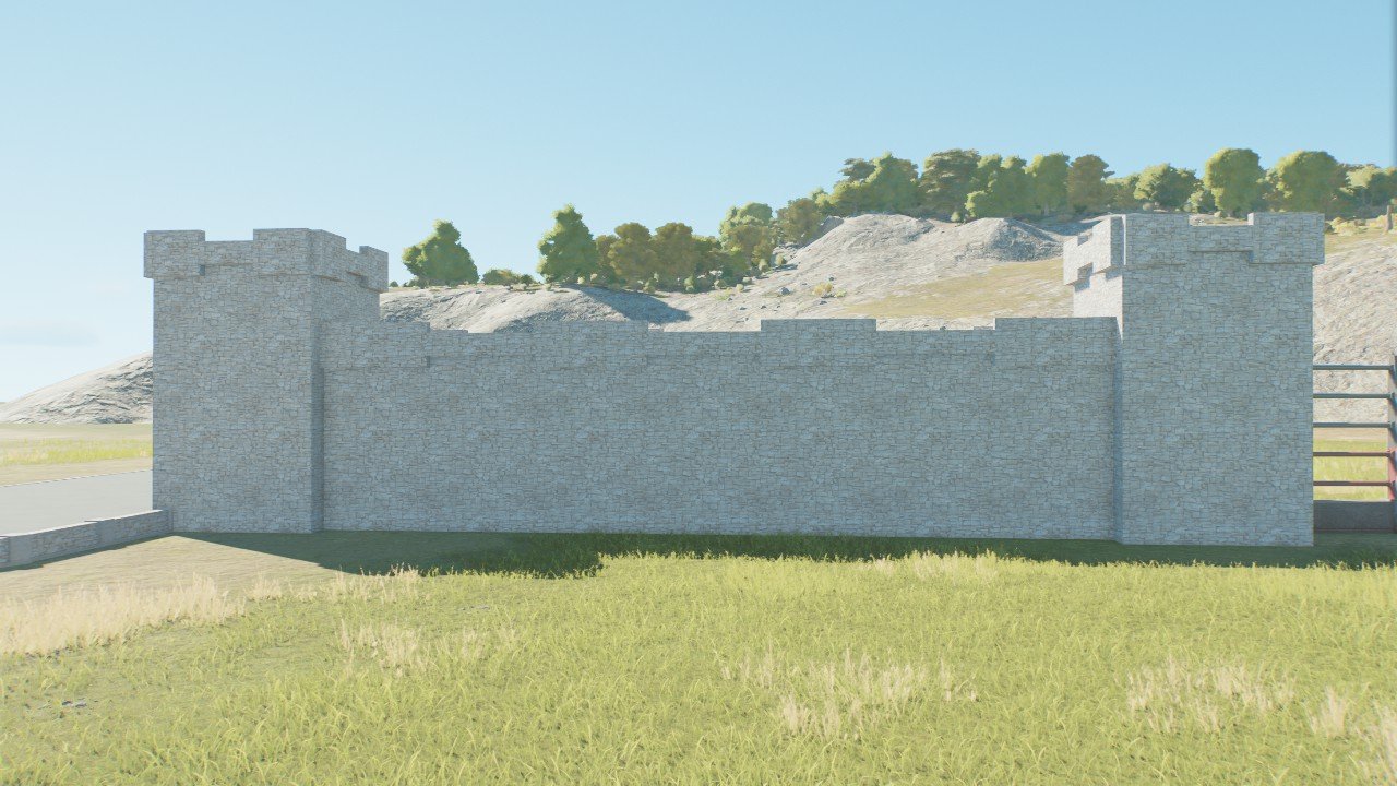 Castle wall 1 - 창작마당 - 쥬라기 월드 에볼루션 3