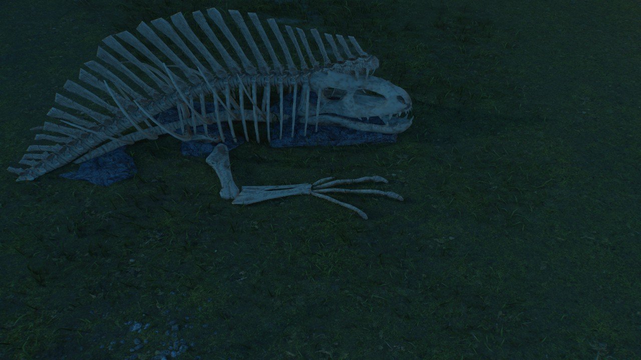 Weird mutant skeleton that's dead - Workshop - Jurassic World Evolution 3