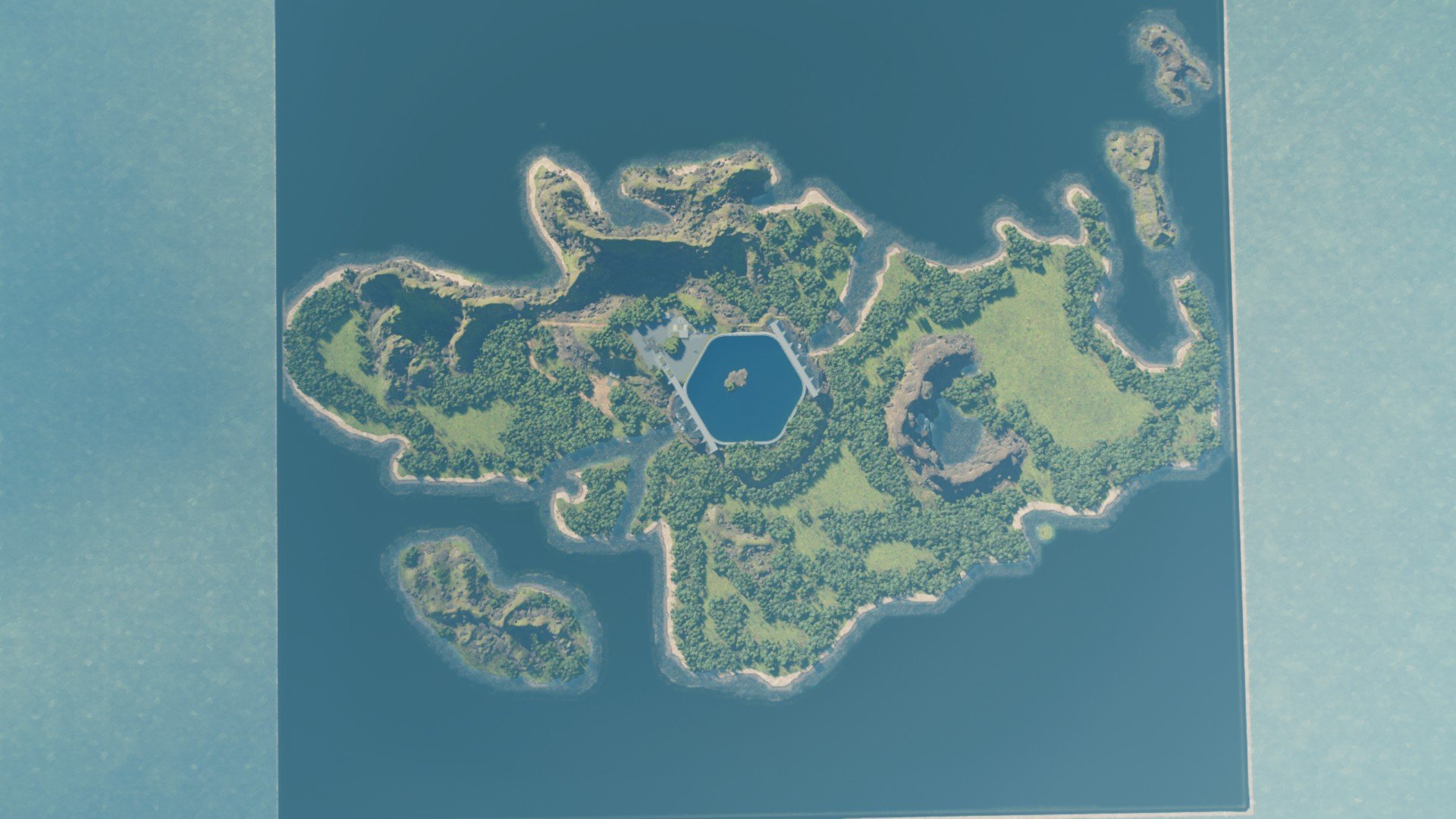 isla saint hubert - 创意工坊 - 《侏罗纪世界：进化 3》