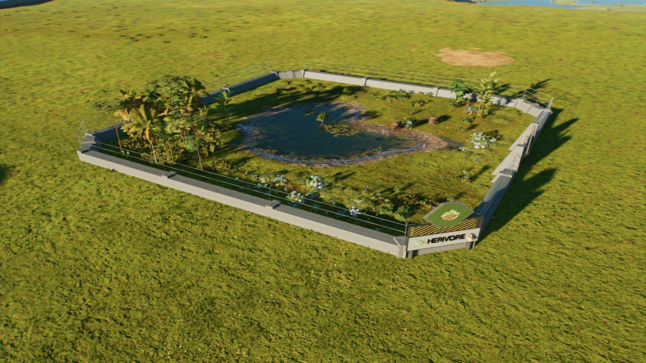 Jwtg herbivore encloser - Workshop - Jurassic World Evolution 3