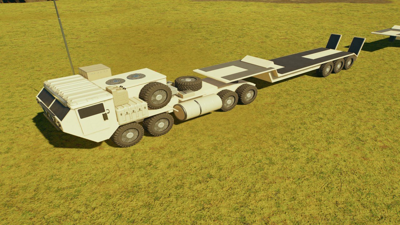 M983 HEMTT + M870A4 semitrailer - Workshop - Jurassic World Evolution 3