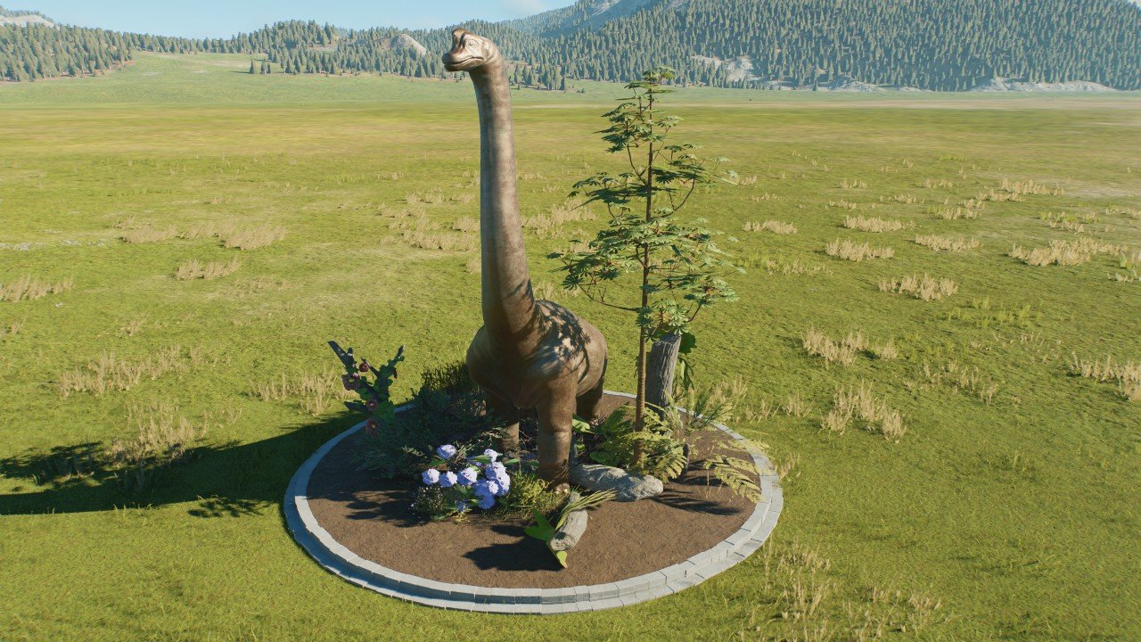 Brachiosaurus Planter - Workshop - Jurassic World Evolution 3