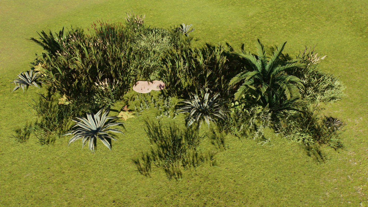Swamp vegetation 5 - Workshop - Jurassic World Evolution 3