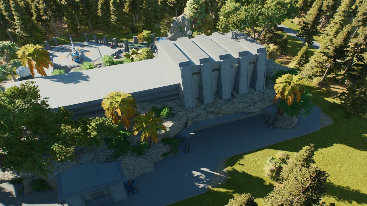 Respose base with rocks - Workshop - Jurassic World Evolution 3