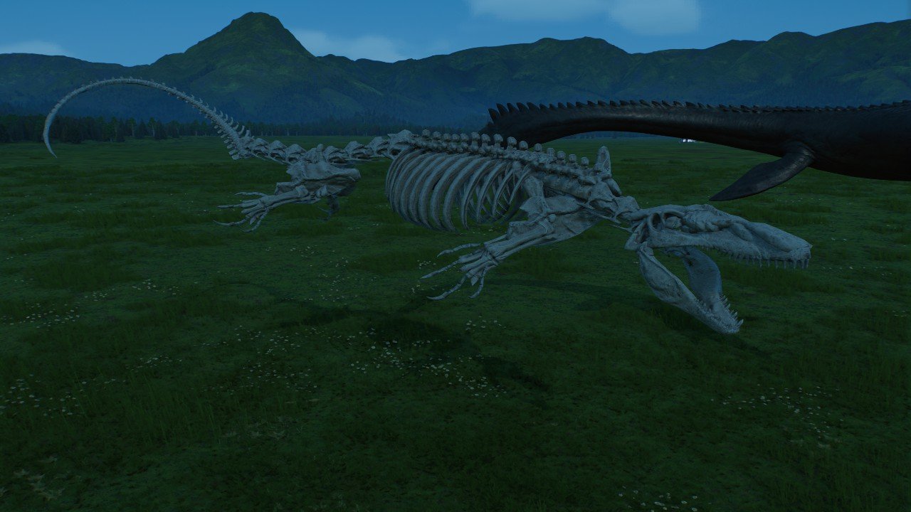 Science accurate mosa skeleton - Workshop - Jurassic World Evolution 3